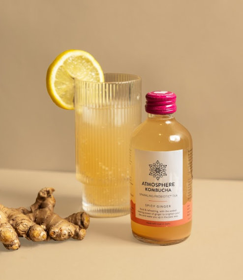 Order Ginger Kombucha, Probiotic Drink - Online from Atmosphere ...